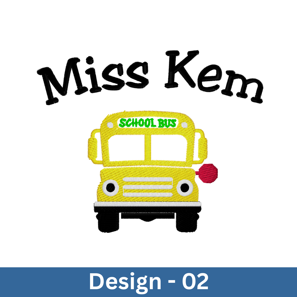 Specialty Design | School Bus | Design 02 | MacAttackGear