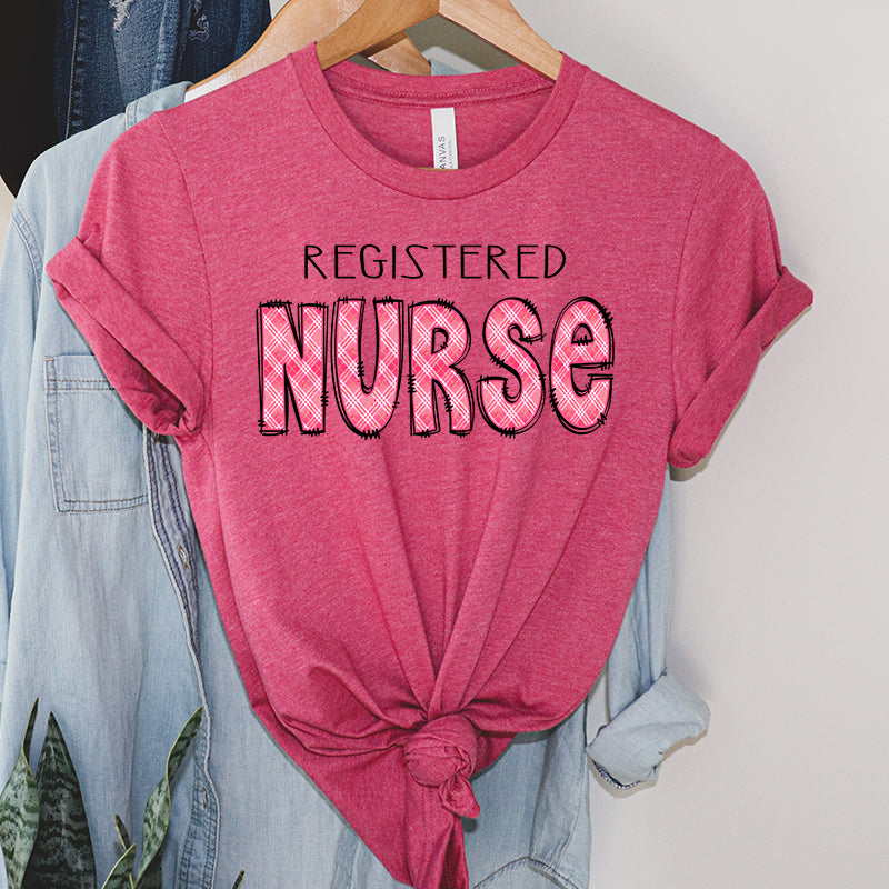 Registered Nurse Logo Pink
